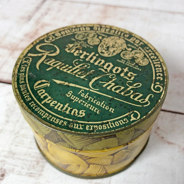 Decorative Tin Box - Etsy