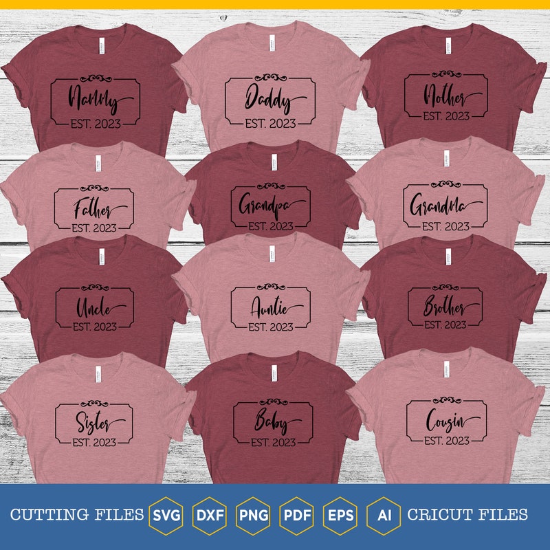 Family Est - Etsy