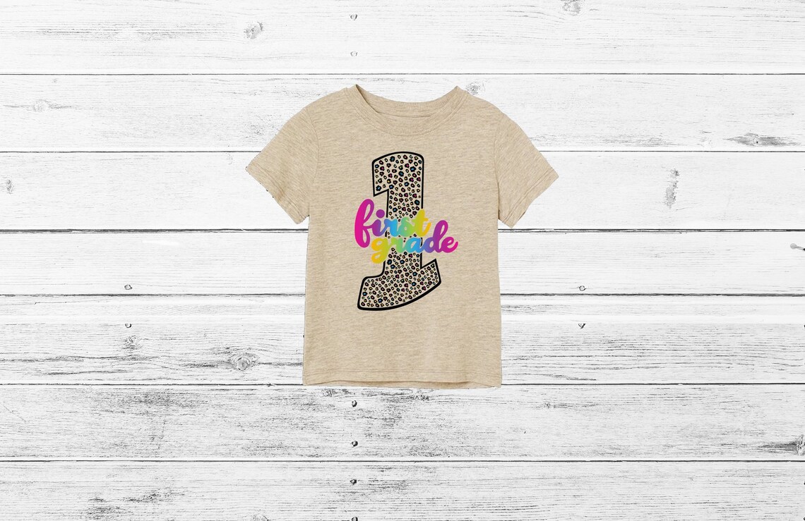 First Grade Svg 1st Grade Svg First Day of School Shirt - Etsy