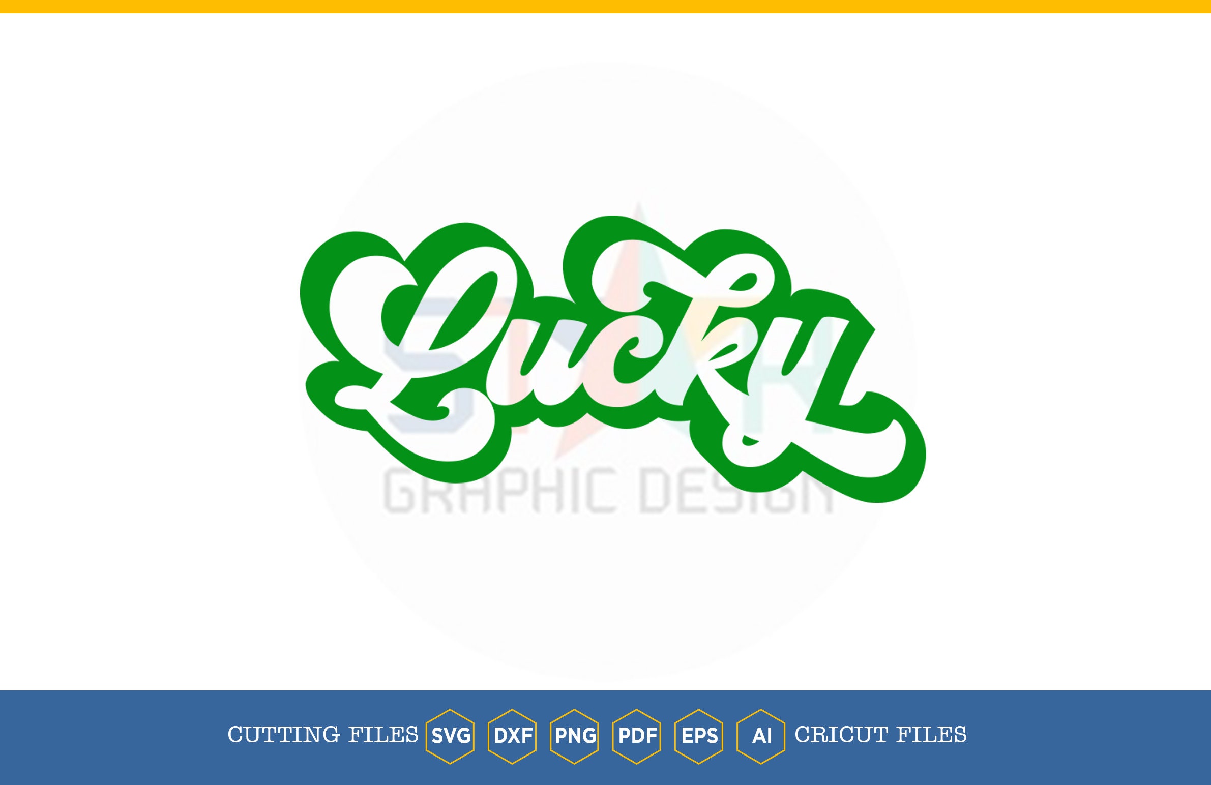 Lucky SVG Lucky PNG Retro Lucky Svg St. Patrick's | Etsy