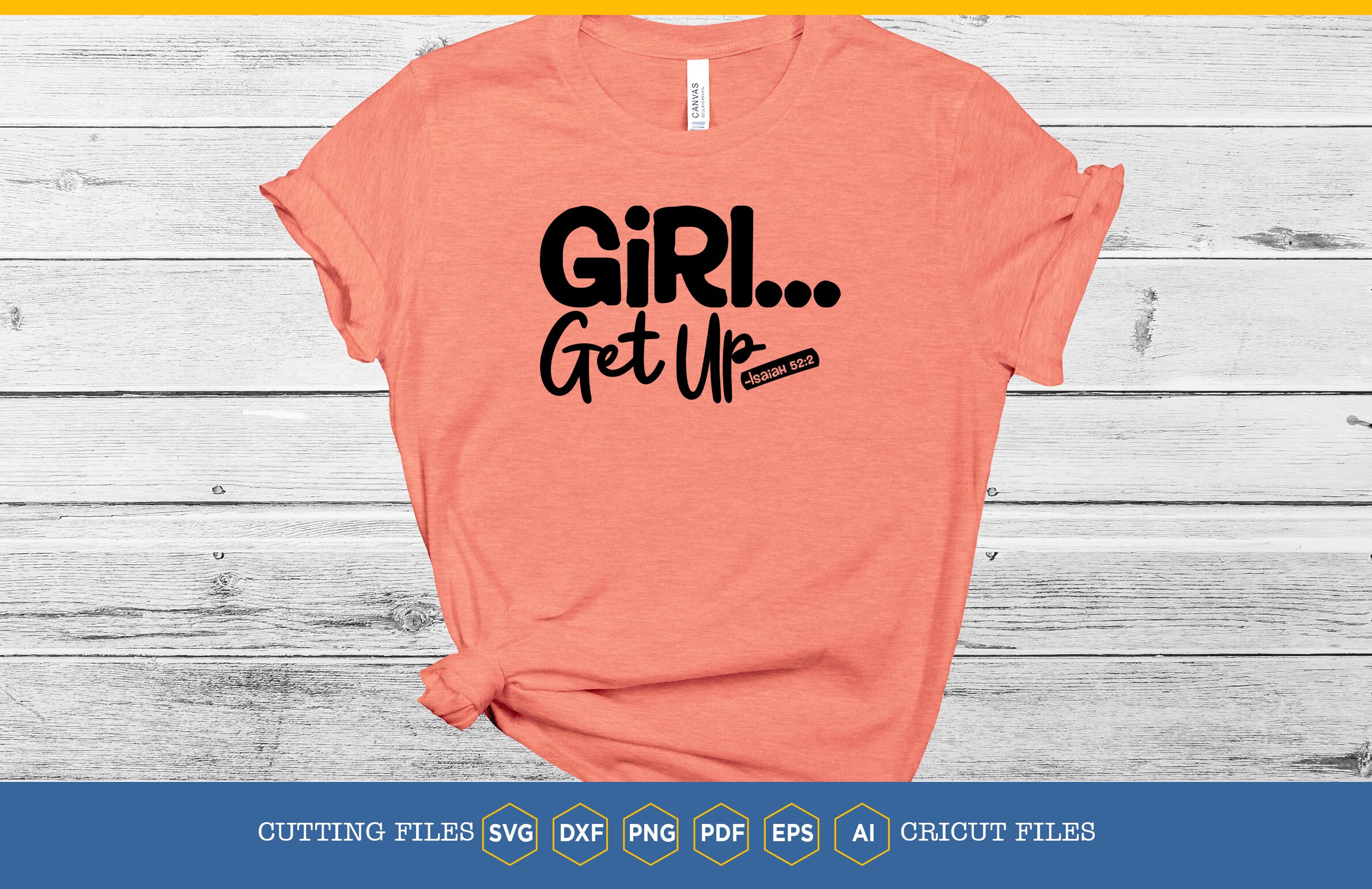 Girl Get up Isaiah 52:2 Svg | Inspirational Svg | Christian Svg | Women ...