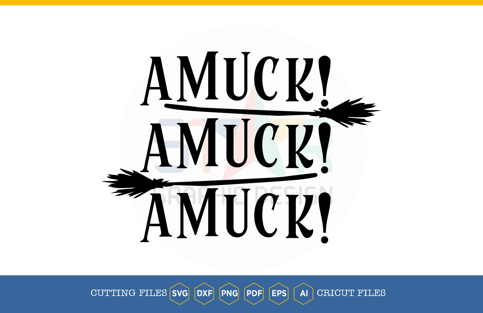 Amuck Amuck Amuck SVG Hocus Pocus SVG Happy Halloween Svg - Etsy