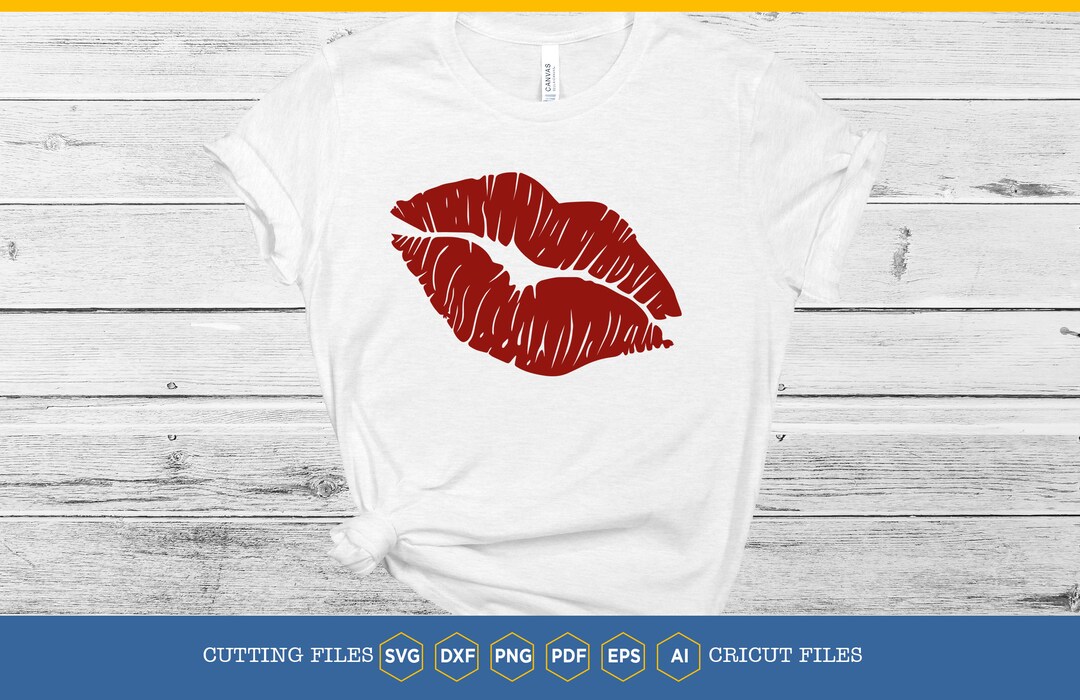 Lips Svg | Valentines Day Gifts | Kissy Lips SVG | Red Lips Svg | Kiss ...