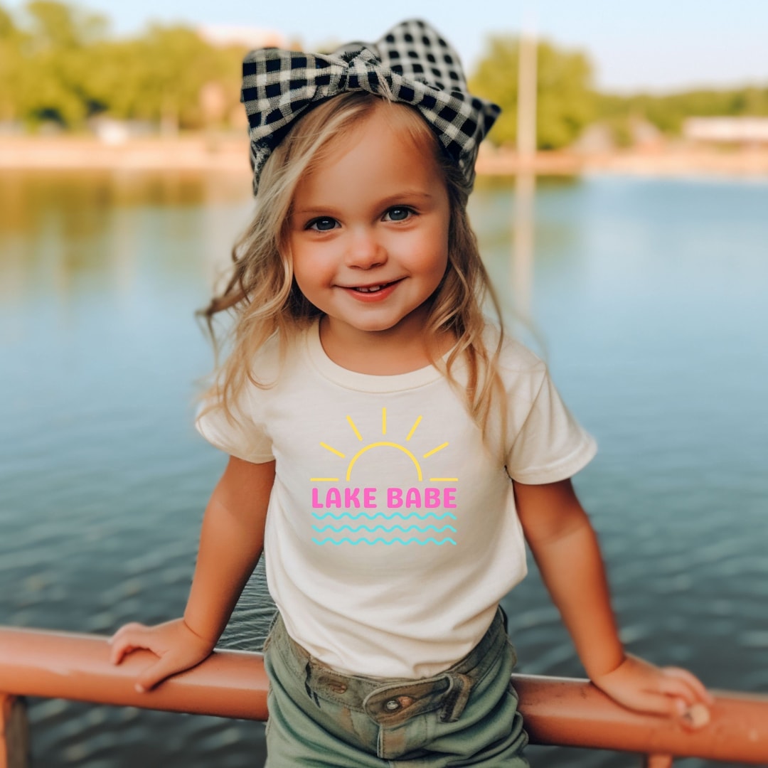 Lake Shirt for Toddler Girl Toddler Lake T-shirt for Family Vacation ...