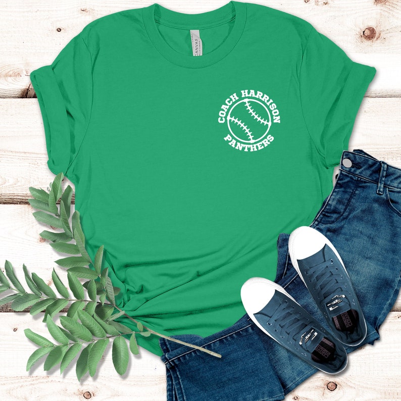 Custom Coach Shirt for Any Sport Baseball Coach Shirt Gift for Coach ...