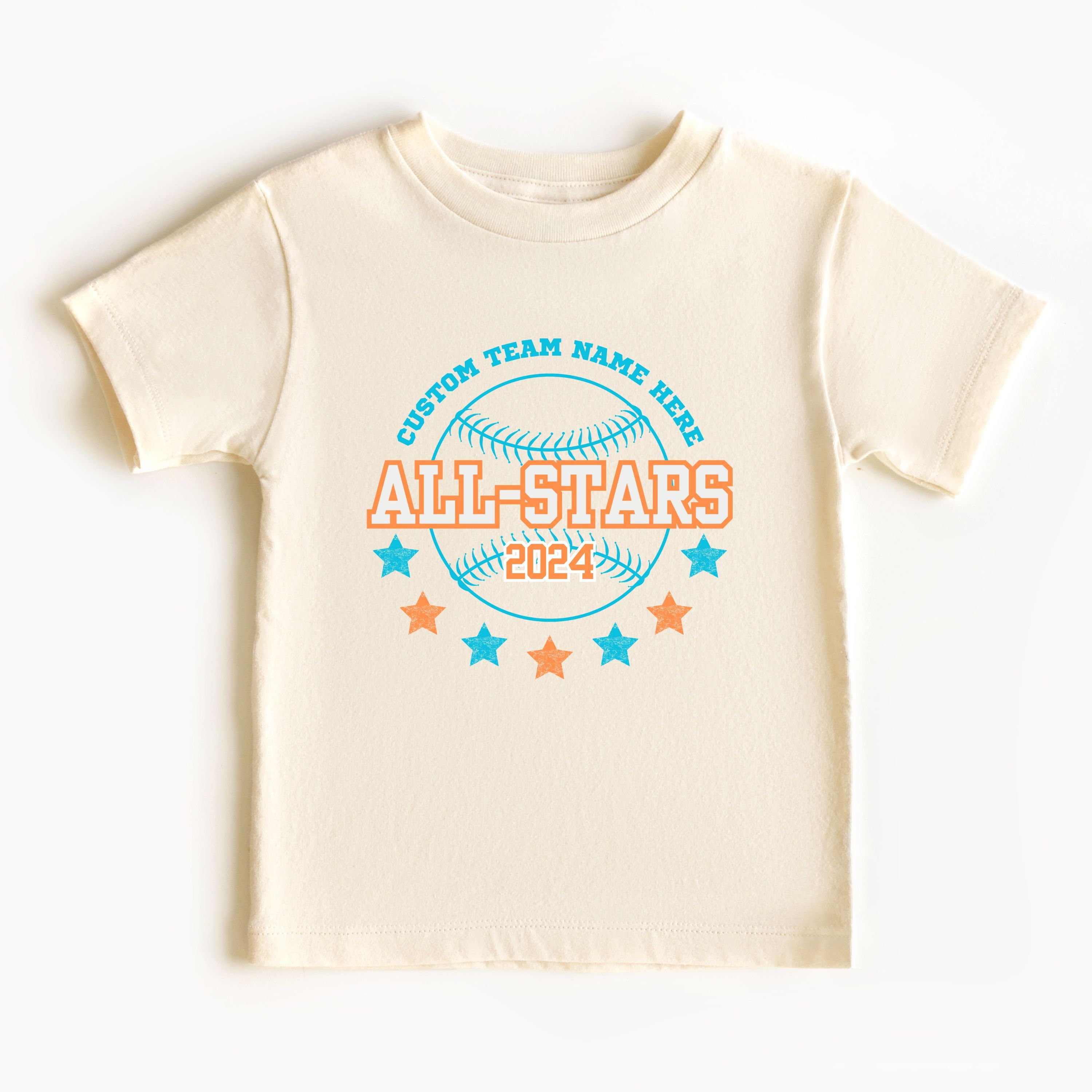 Custom All Star Baseball Team Shirt for Family Personalized All Star ...