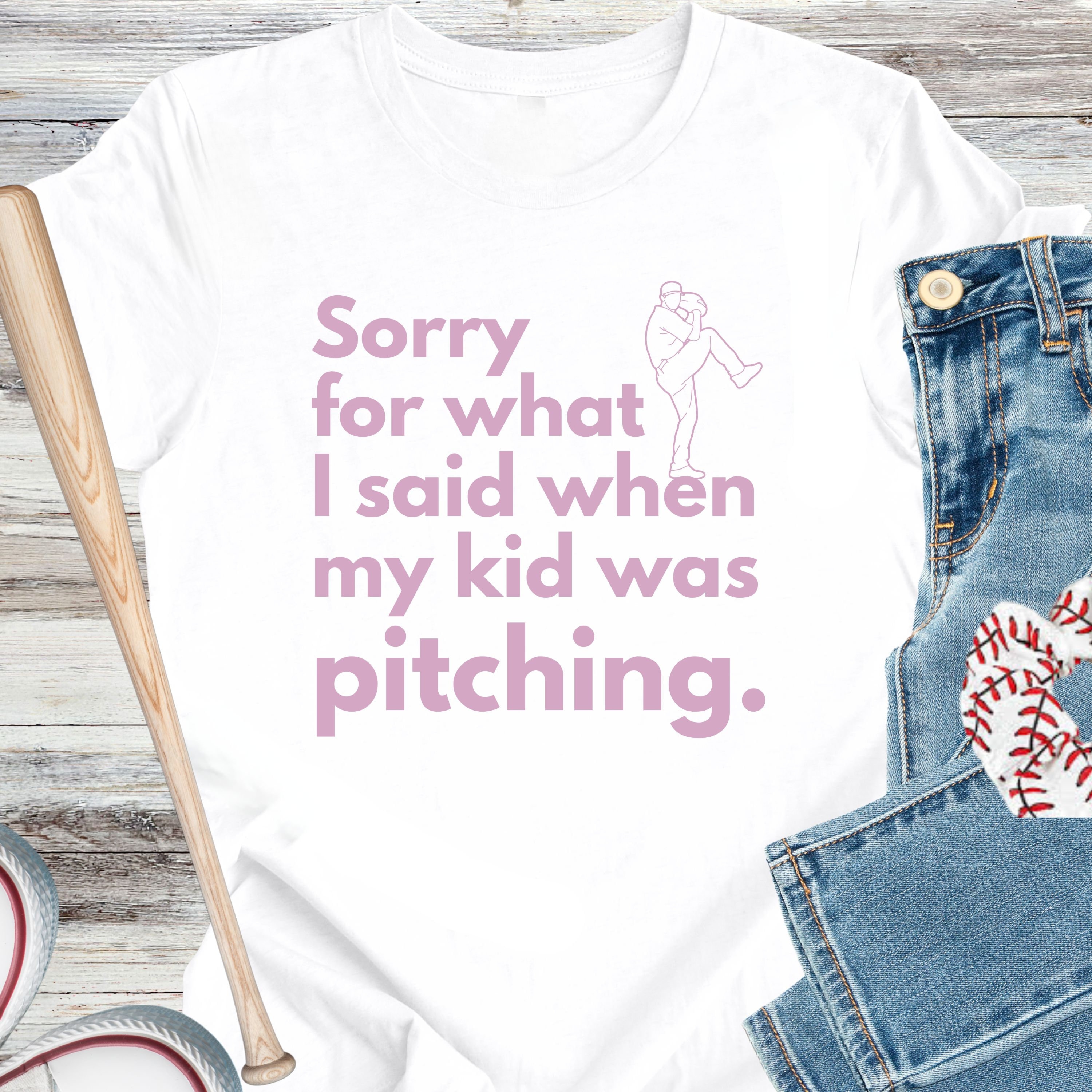 Baseball Mom Shirt Funny Baseball Shirt Sorry for What I Said When My ...