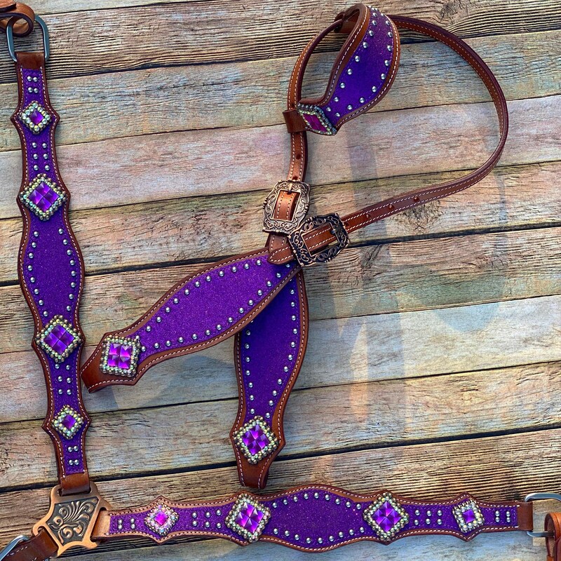 Lavender Tack Set - Etsy