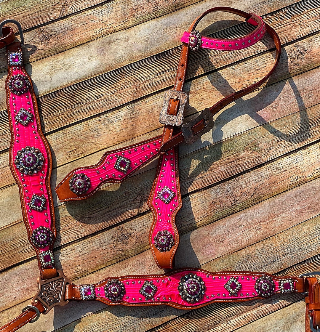 Hot Pink Tack Set - Etsy