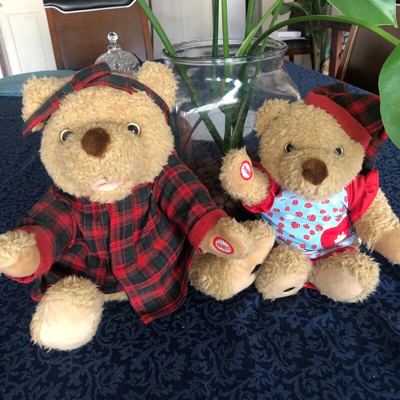 Singing Teddy Bears - Etsy