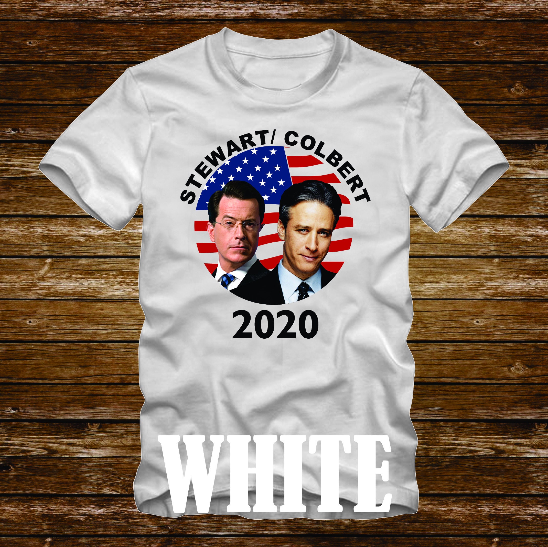STEWART COLBERT 2020 T-Shirt america president democrat | Etsy