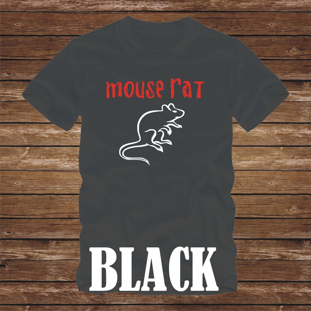 MOUSE RAT BAND Tshirt From Parks and Recreation Dark Colors - Etsy