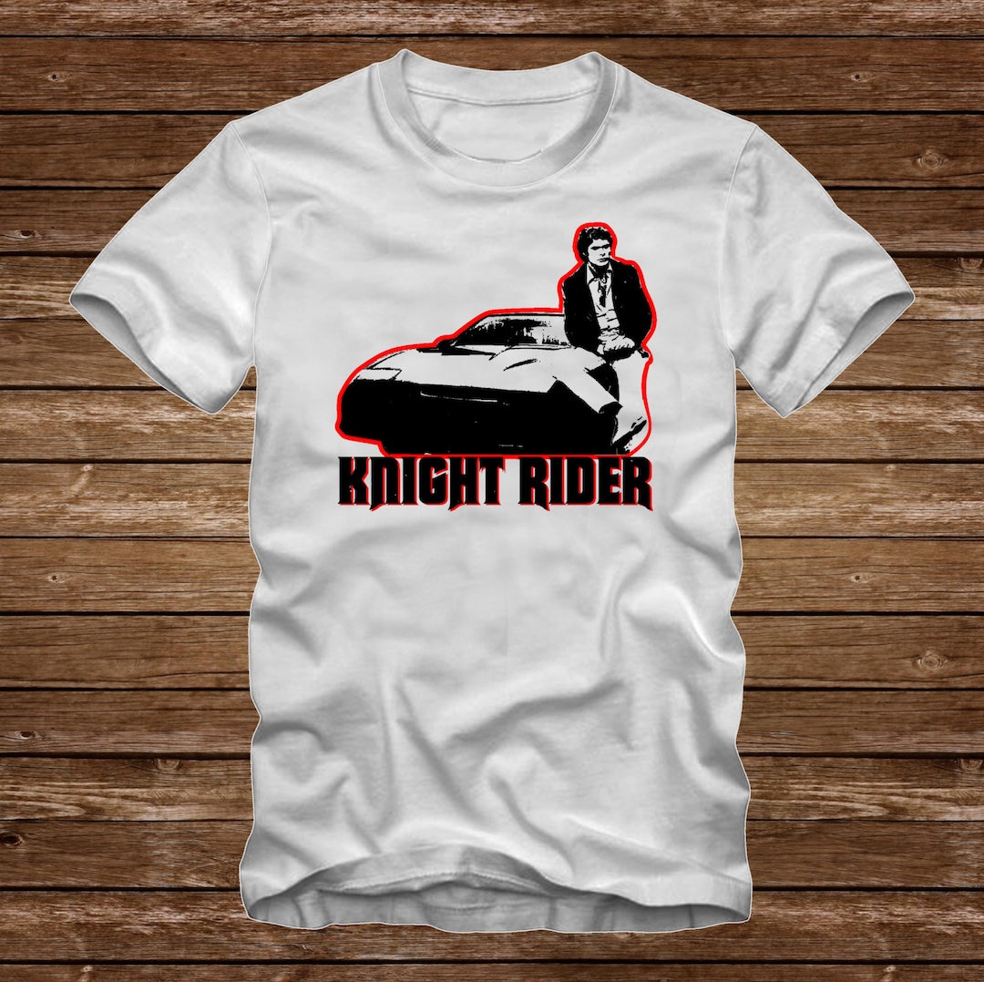 KNIGHT RIDER- T-shirt - Fun 80s Tshirt Adult Sizes S-3xl Many Colors ...