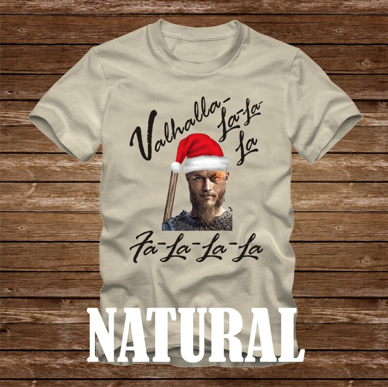 Valhalla La La La Fa La La La T-shirt -adult Sizes S-3xl - Vikings TV ...