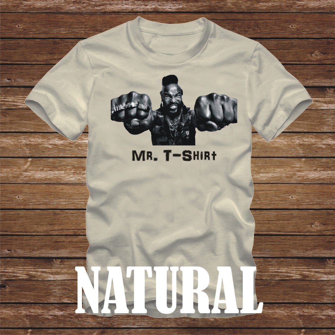 MR T-shirt T-shirt - Funny Ba Baracus Tshirt a Team Gmc Van Pity the ...