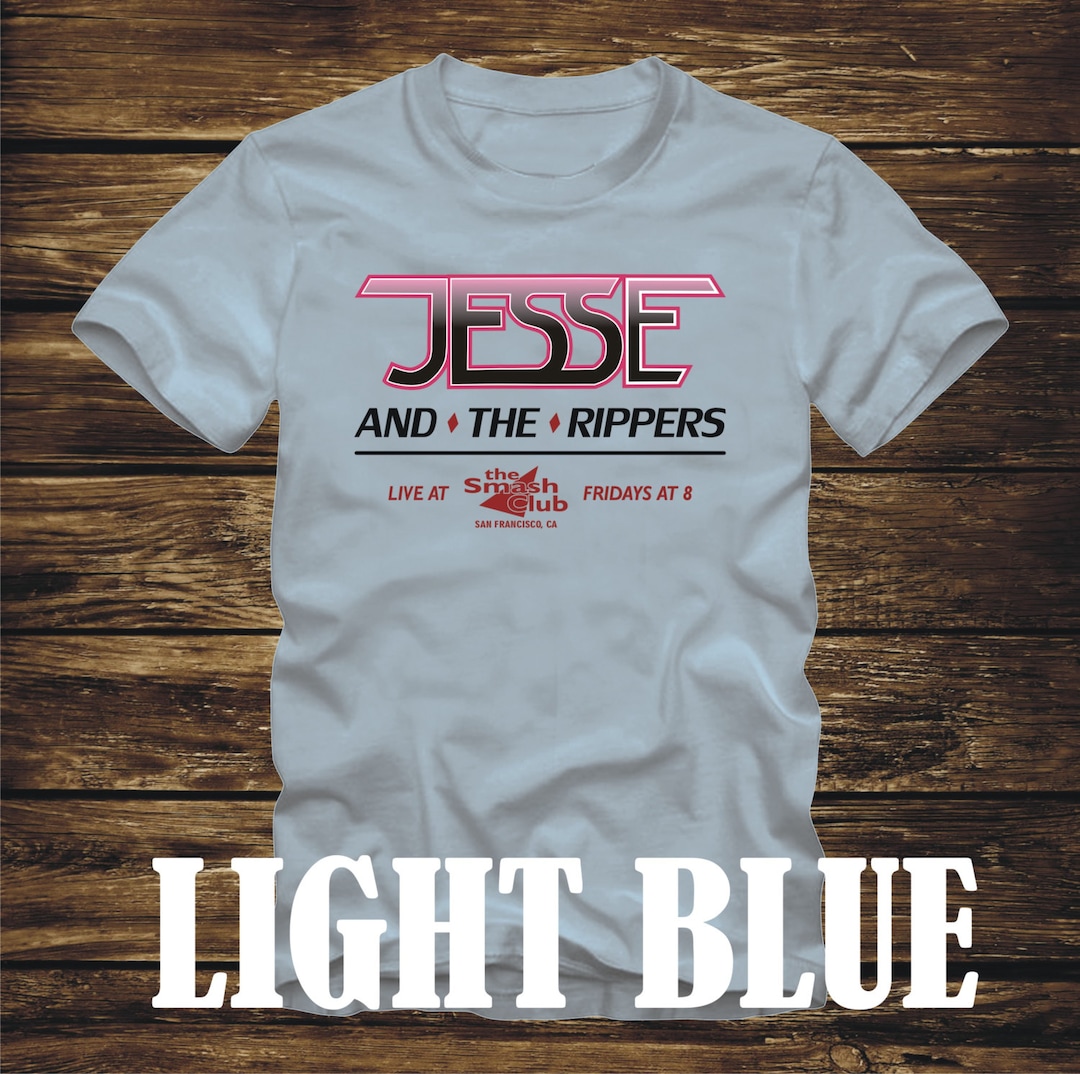 JESSE and the RIPPERS T-shirt - Full House Tv Show Uncle Jesse Band San ...