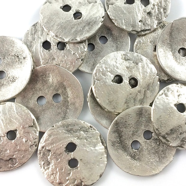 Pewter Buttons - Etsy