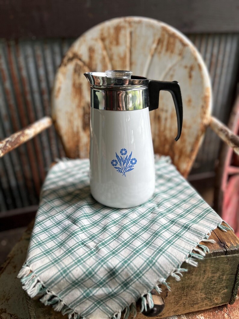 Vintage Corning Ware Pitcher - Etsy