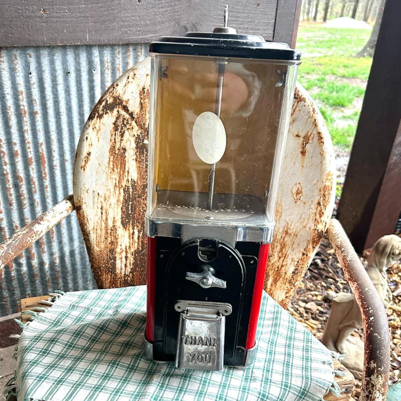 Vintage Gum Ball Machine - Etsy