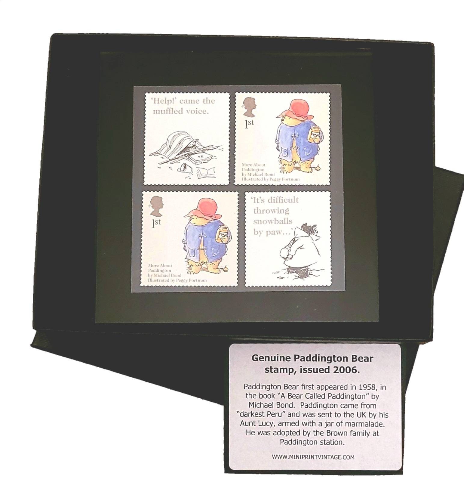 Paddington Bear Glass Drinks Coaster - Etsy