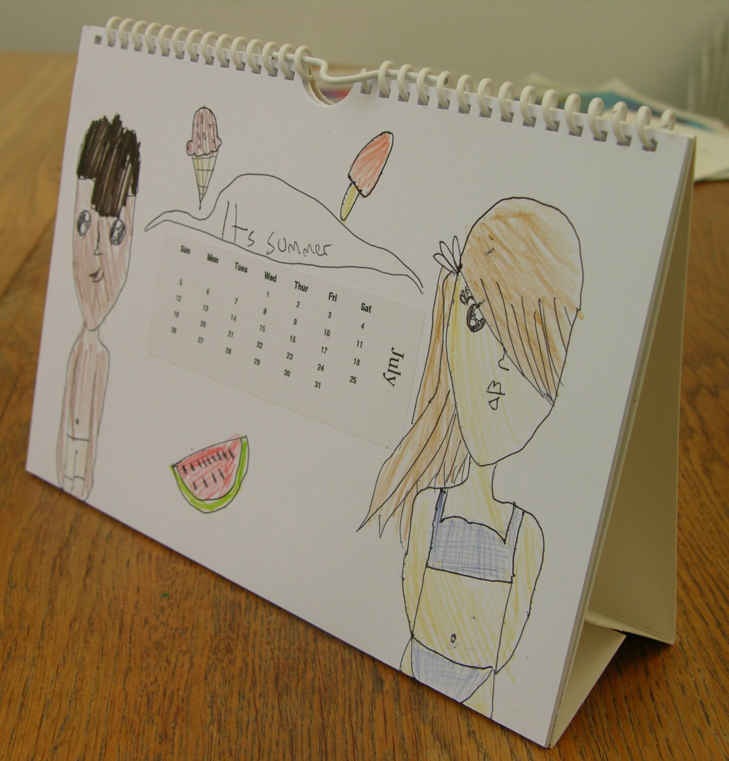 A Complete A5 Desk Top Calendar Kit; Everything You Need to Make Your ...