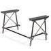 Set of Two Heavy Duty Riveted Railroad Trestle Table Legs - Etsy
