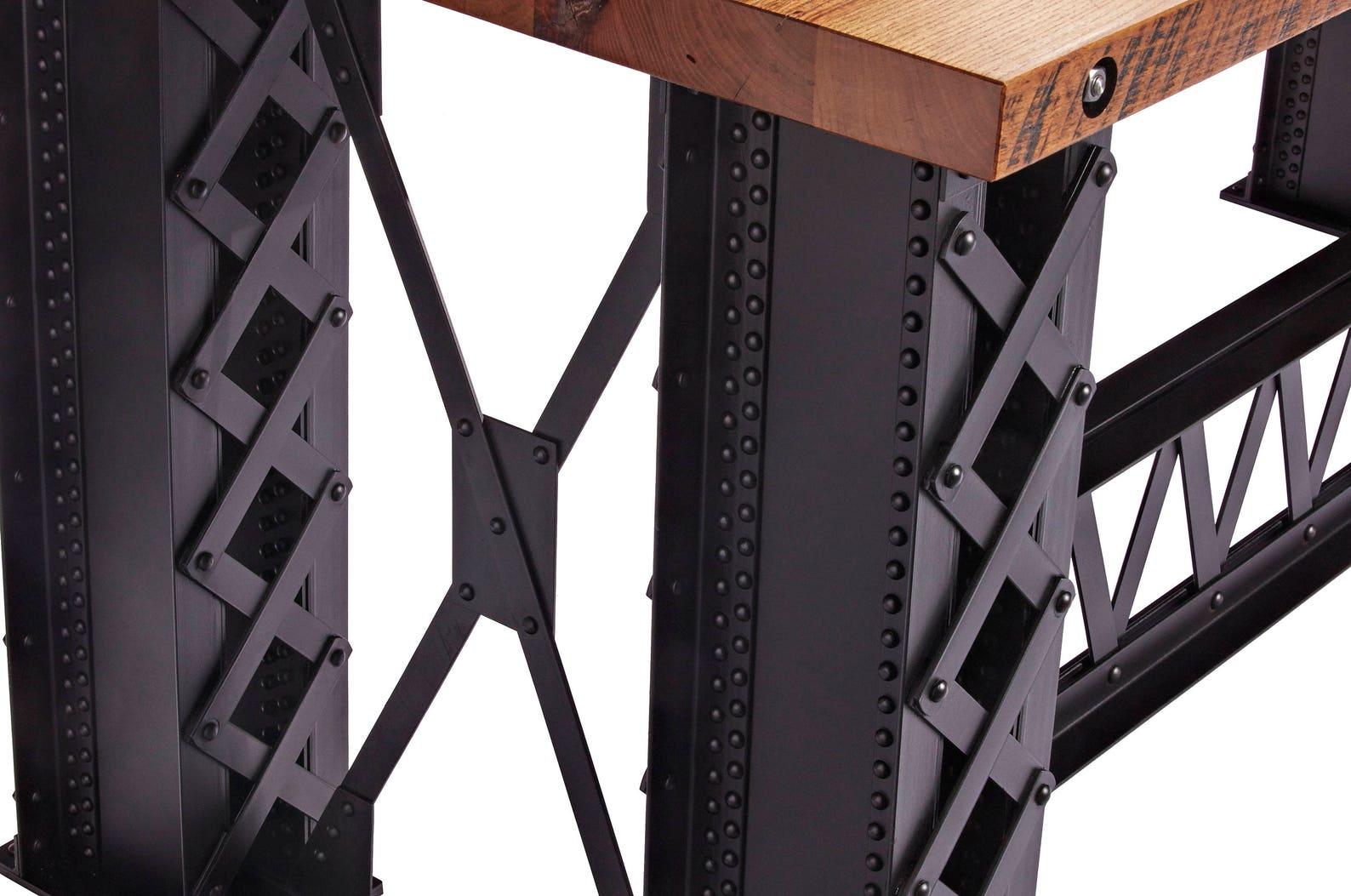 Hot Riveted Railroad Bridge Desk - Etsy
