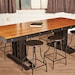 Set of Three Heavy Duty Riveted Railroad Trestle Table Legs - Etsy