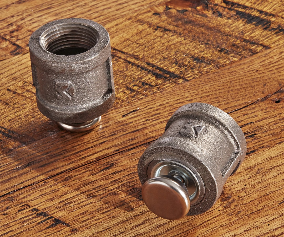 Pipe Leg Leveling Feet (set of Two) - Etsy