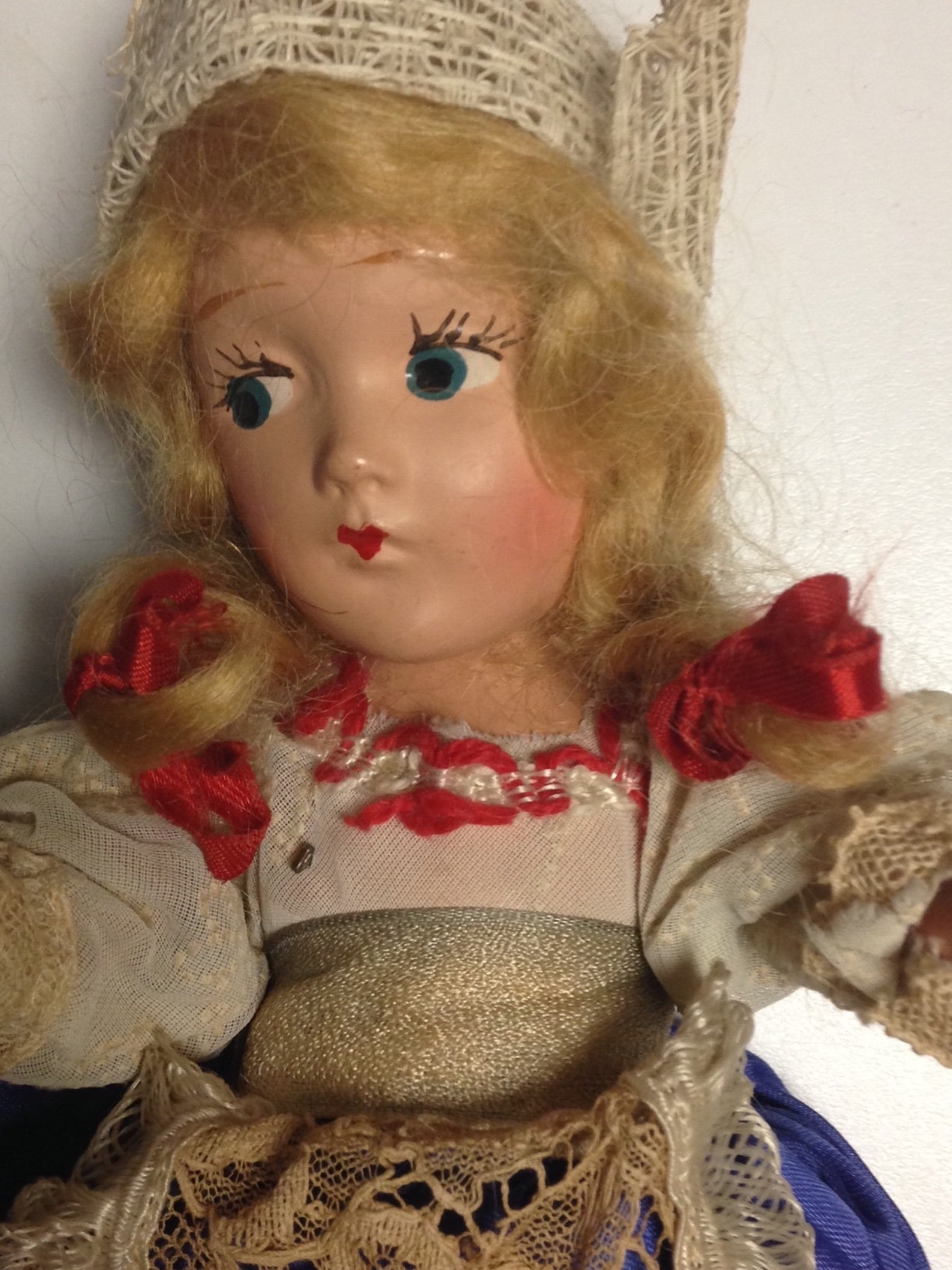 Vintage Dutch Costume Doll 1950s - Etsy