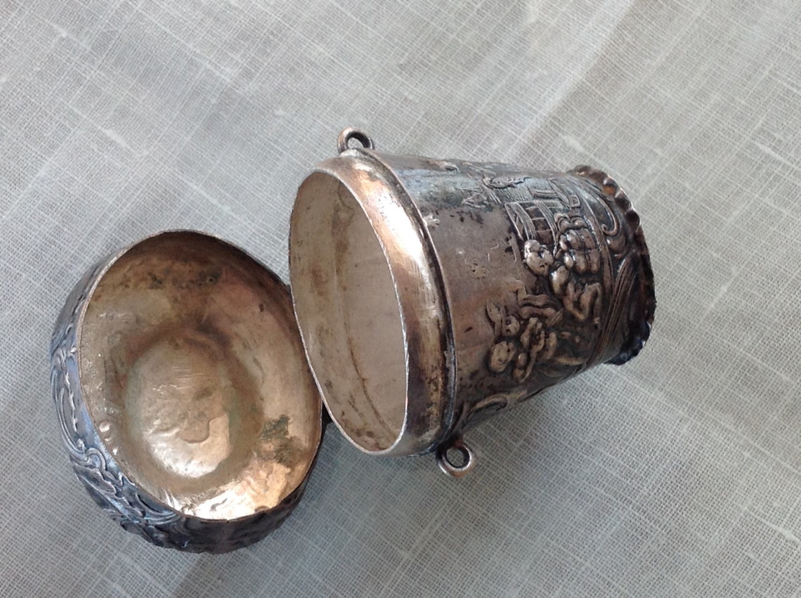 Antique Dutch Silver Snuff Box Circa Mid 1800s Price Reduced - Etsy