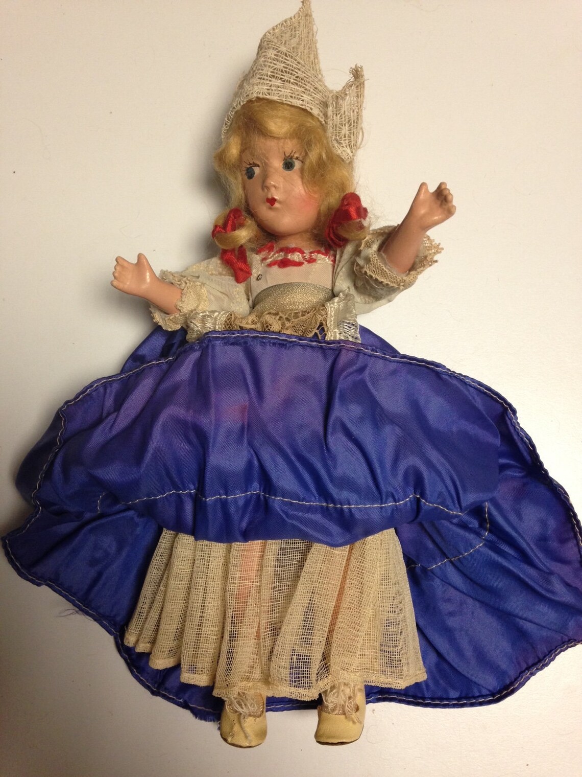 Vintage Dutch Costume Doll 1950s - Etsy