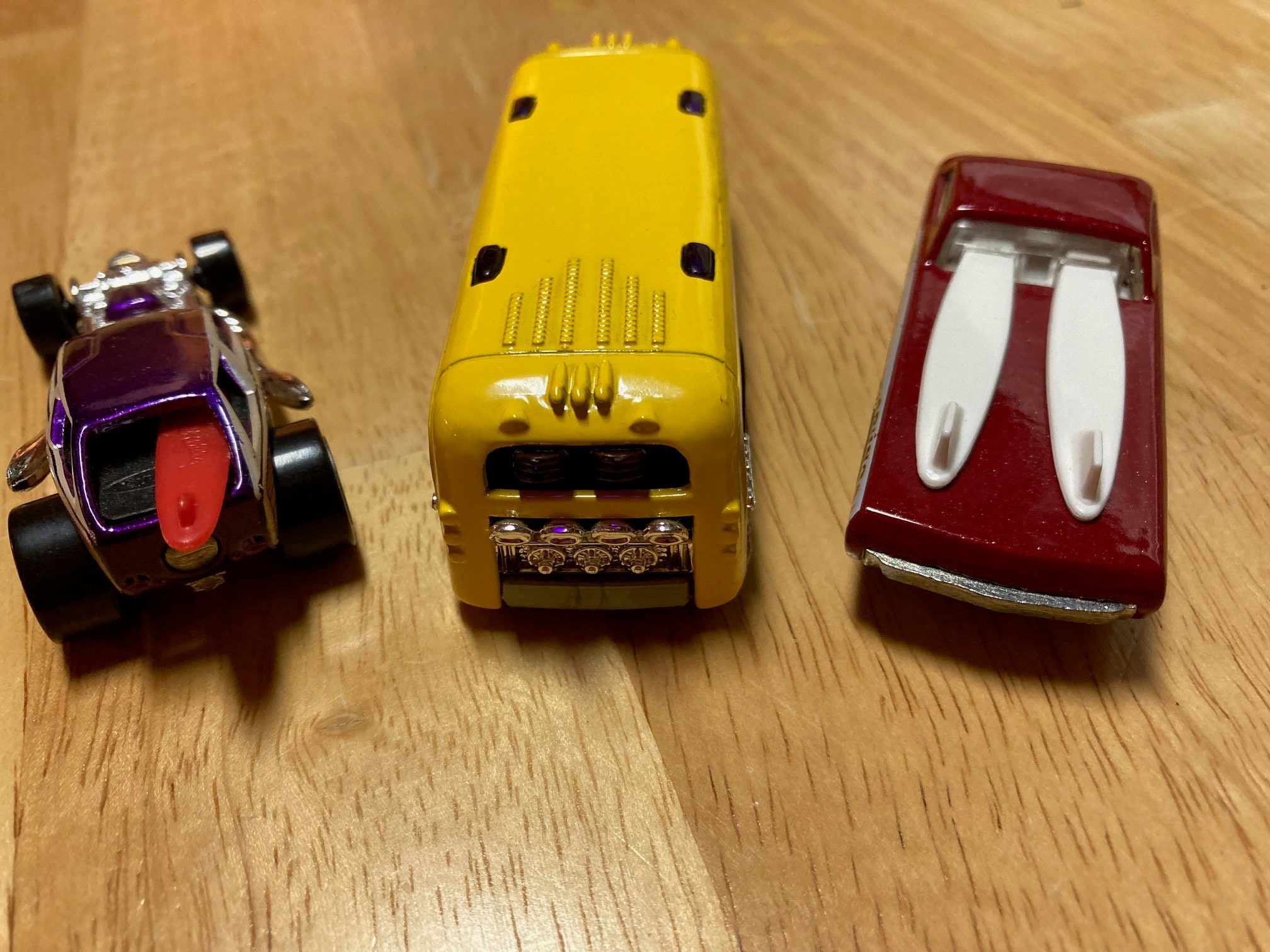 Hot Wheels, Surfers, Deora, Surfin School Bus, Surf Crate, Collectible ...