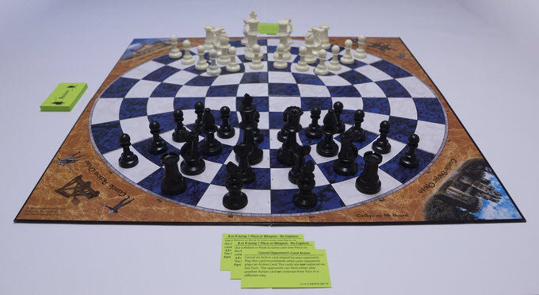 Castle Action Chess levels 1-3 of Castle Strife Games - Etsy