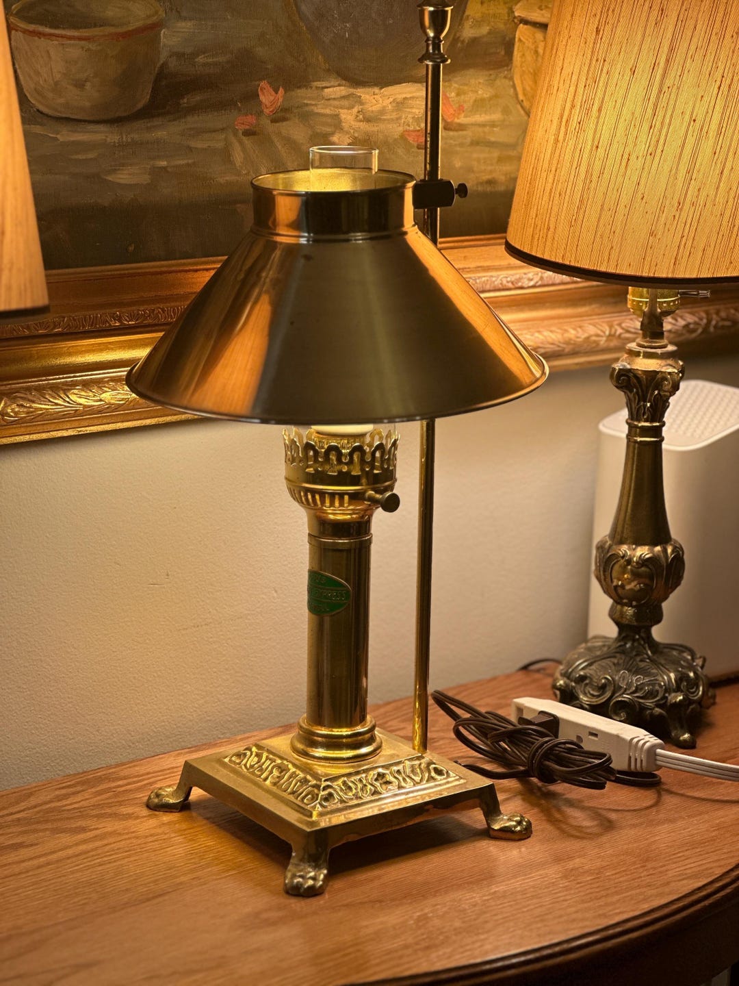 Vintage Orient Express Lamp, Paris Istanbul. Brass - Etsy