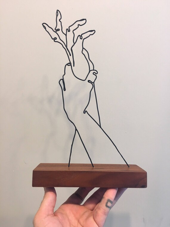 Wire Sculpture Hand at Shirley Mccormick blog