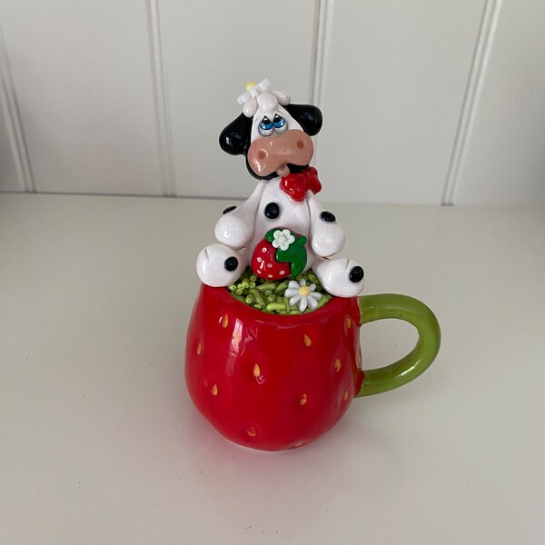 Ceramic Strawberry - Etsy