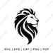 Stoic Lion Svg/eps/dxf/png/pdf Digital Files – Ready for CNC Laser ...