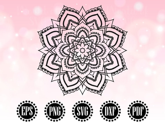 Mandala Svg Mandala SVG Cut File Mandala SVG Mandala - Etsy