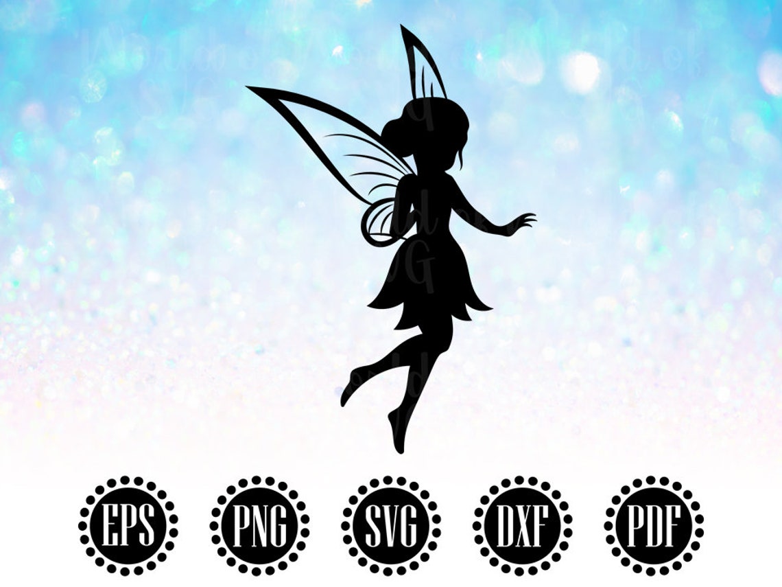 Fee Svg schneiden Datei Fee Svg Fee Silhouette Fee Clipart - Etsy.de