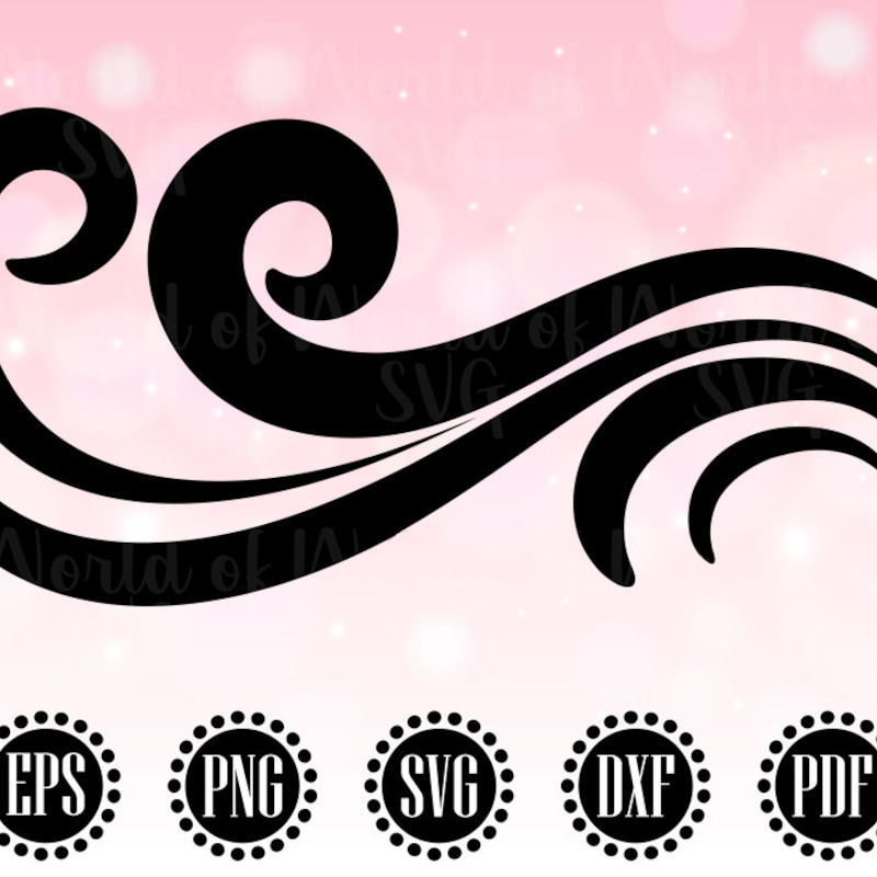 Swirl Svg - Etsy