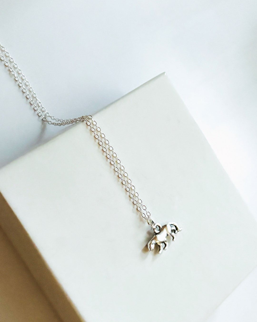 Jaguar, Puma Silver Charm Necklace, With Sterling Silver Rolo Chain. - Etsy