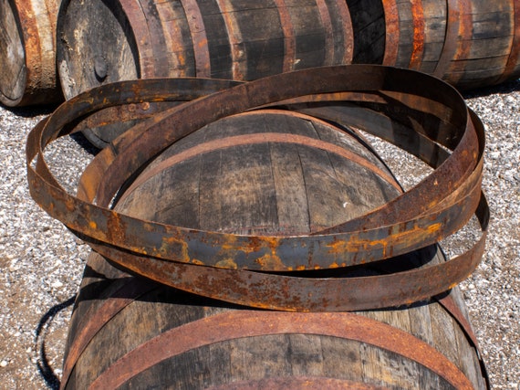 Whiskey barrel rings for sale store