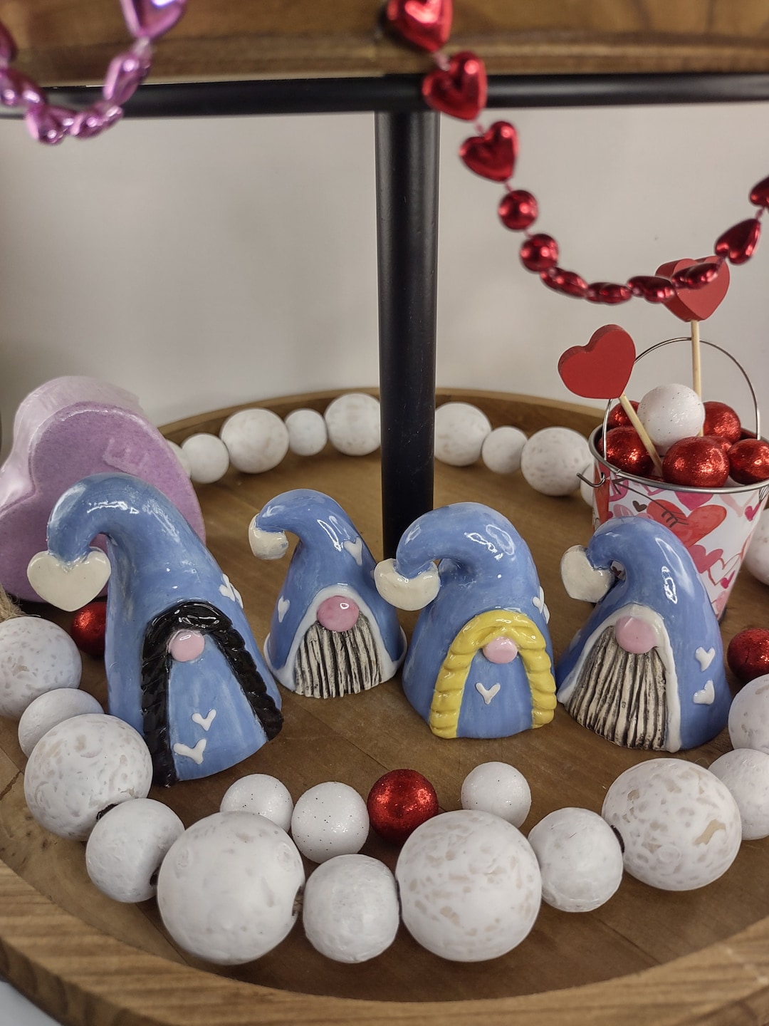 Ceramic Scandinavian-style Winter Gonk, Gnomes, Tiny Elf, Swedish ...