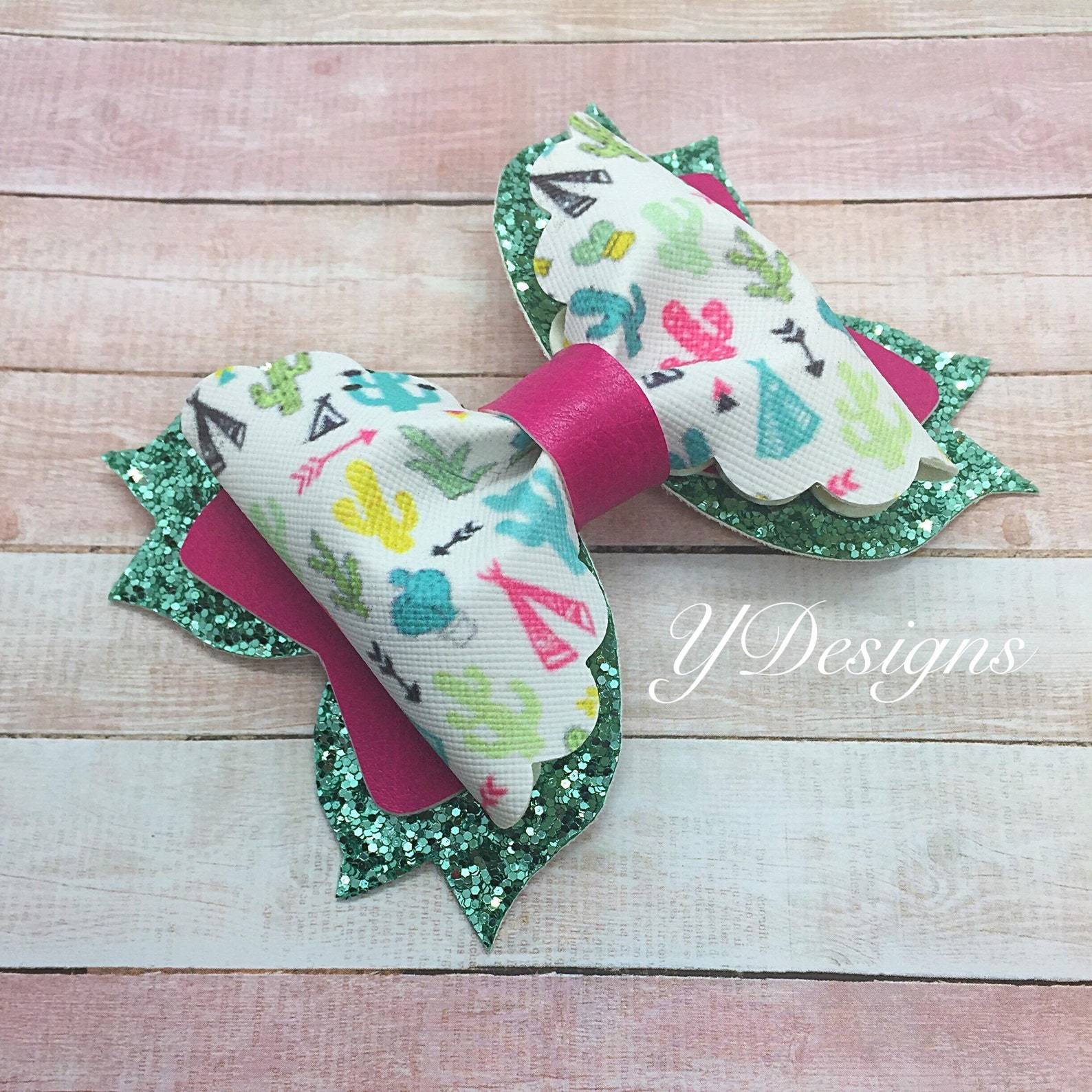 Scalloped Luna Bow Template SVG Bow Template SVG Files - Etsy