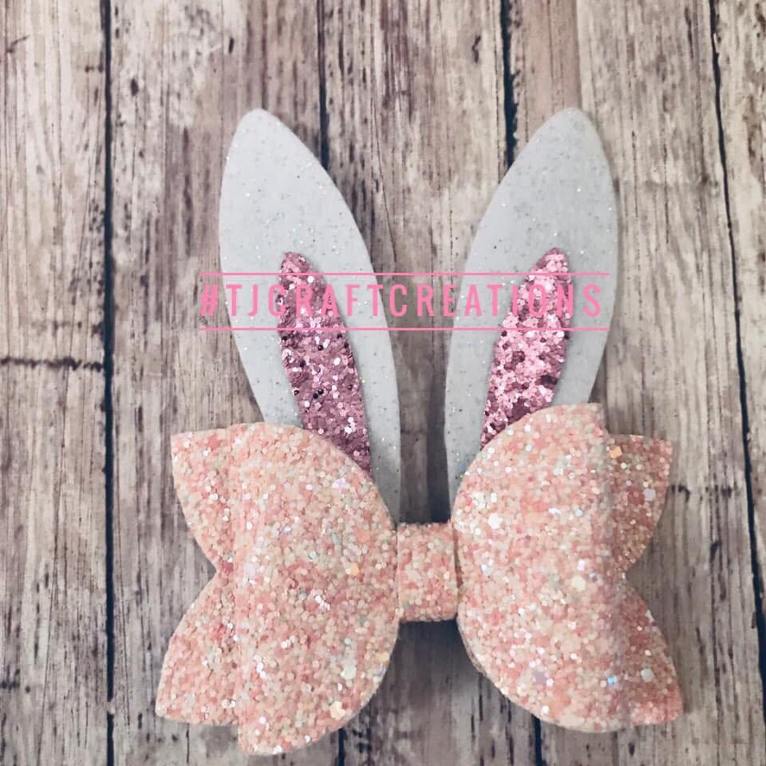 Bunny Ears Bow Template SVG, Bow Template, SVG Files, Cricut SVG ...