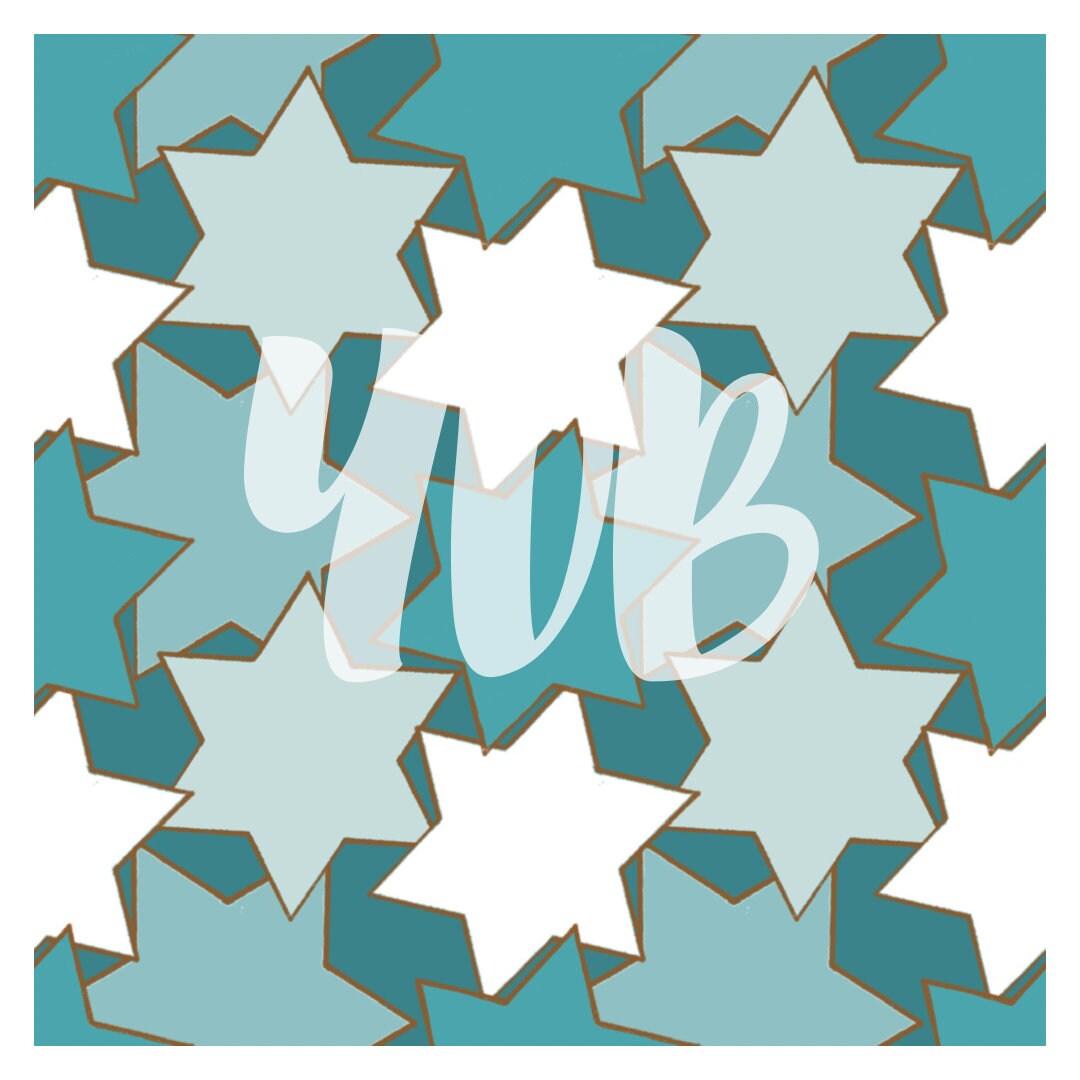 Stars Coordinate Seamless Pattern - Etsy