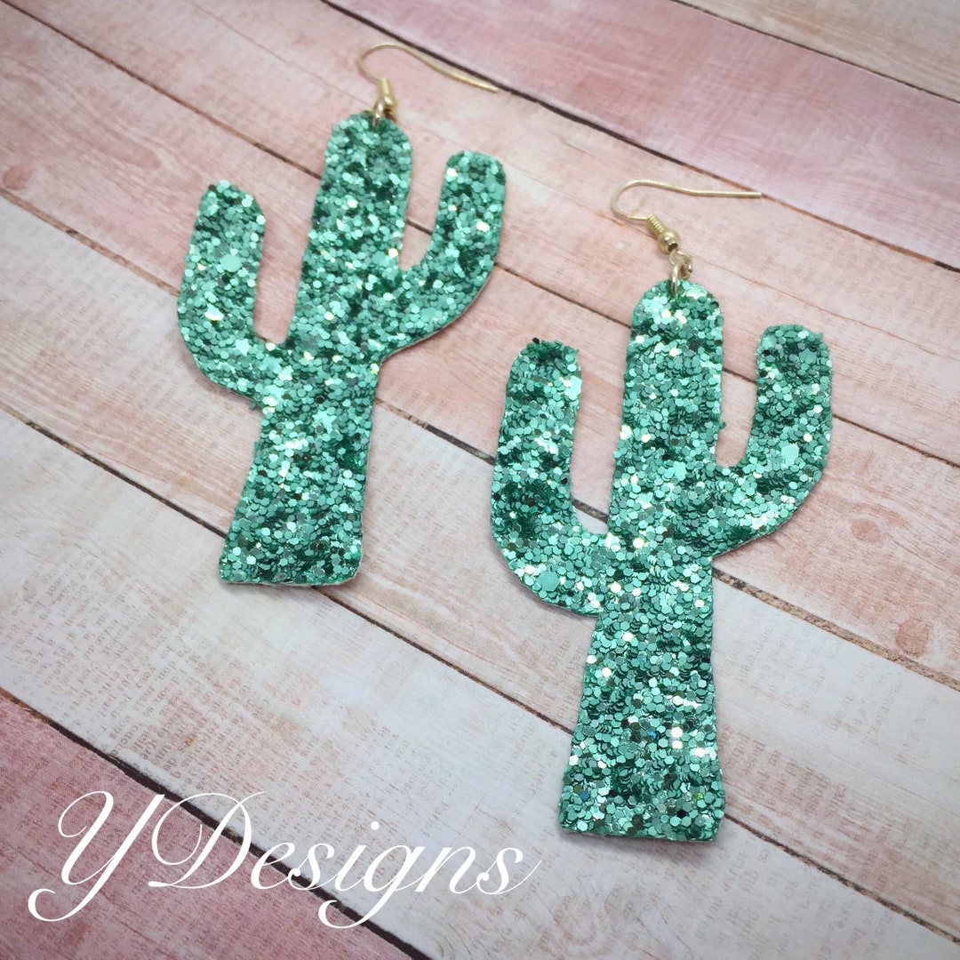 Cactus Earring Template, SVG Earring Template, Cricut SVG Template - Etsy