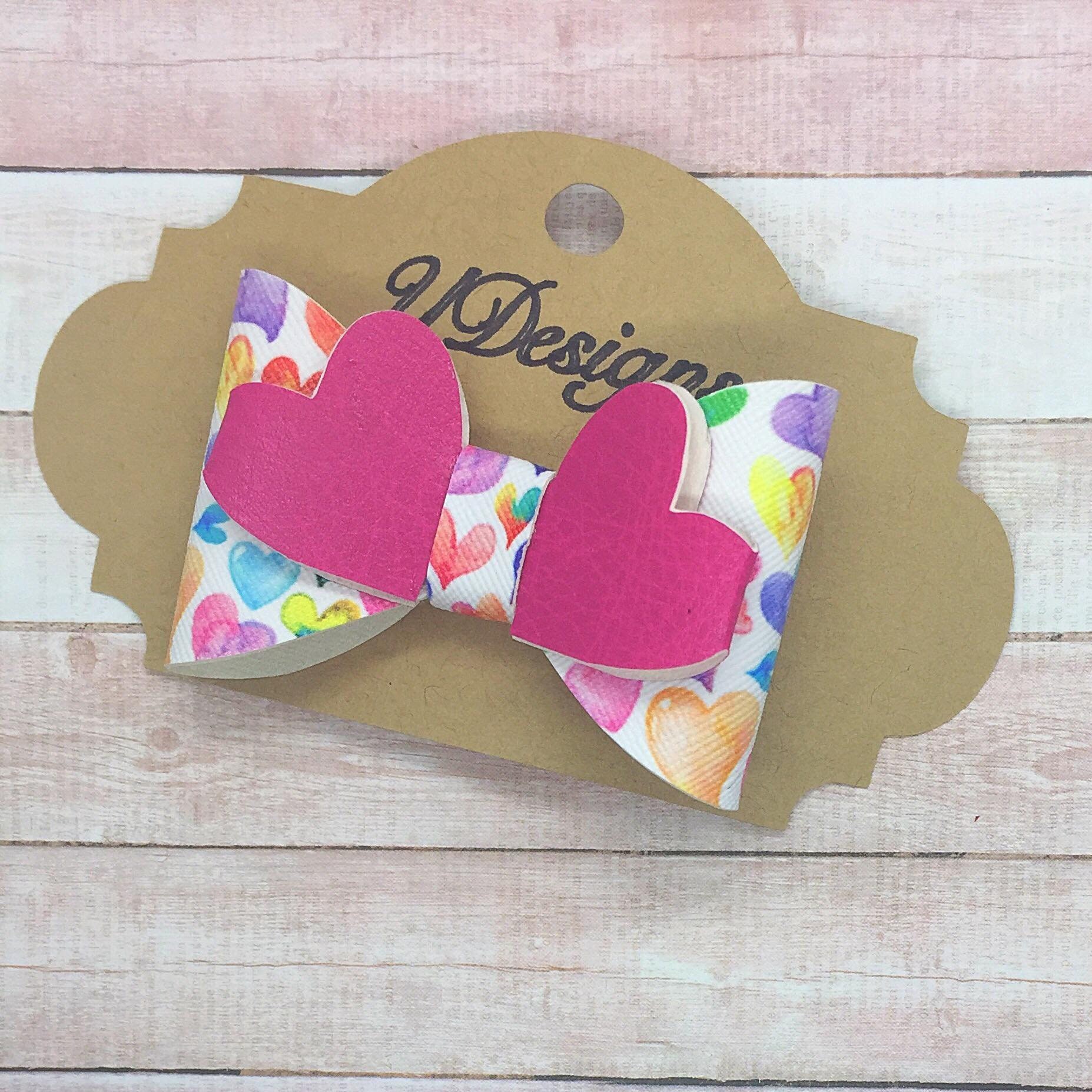 Bow Display Cards Bow Card Template SVG SVG Files Cricut - Etsy España