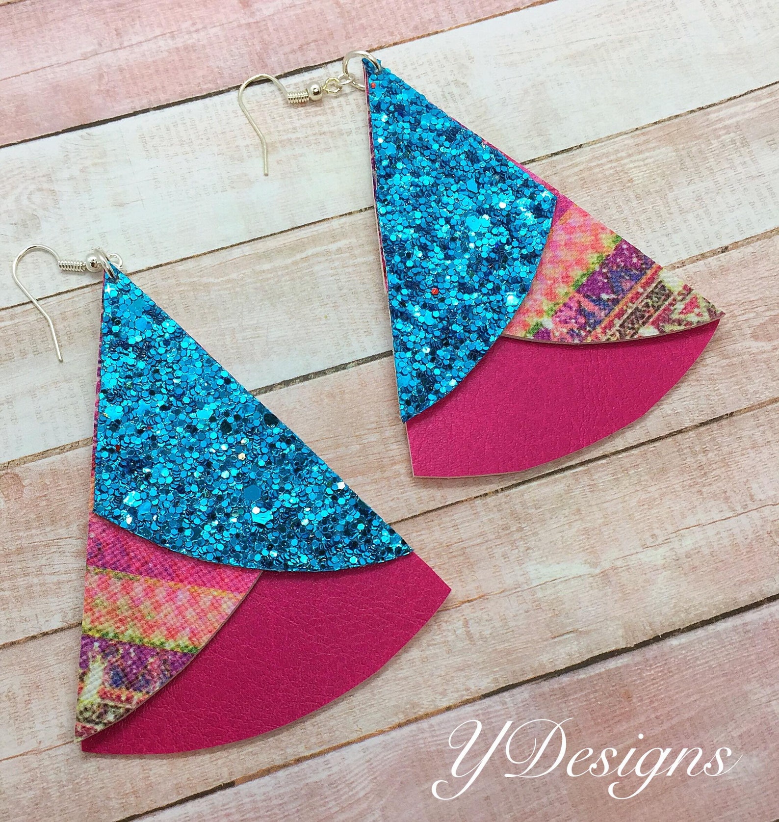 Layered Triangle Earring Template, SVG Earring Template, Cricut SVG ...